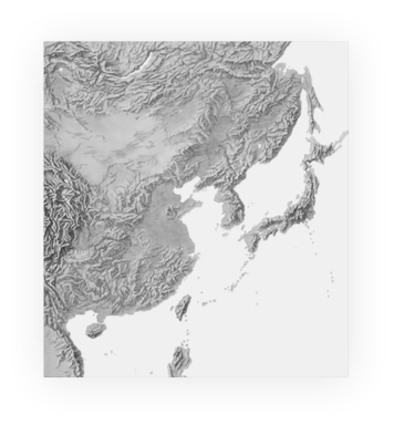 Shaded Relief Archive: Asia